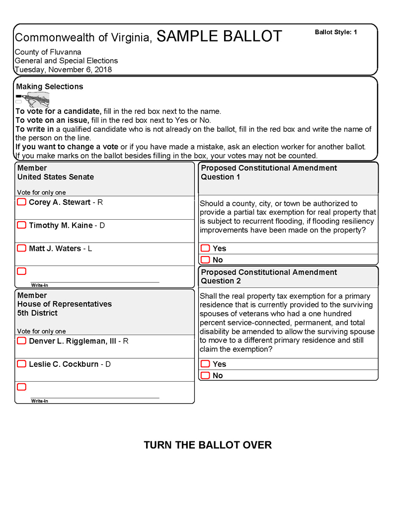A voter’s guide to the Nov. 6 ballot – Fluvanna Review