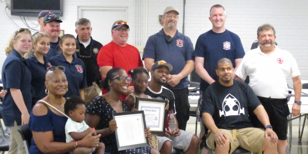 Injured Laker recognized for bravery in deck collapse – Fluvanna Review